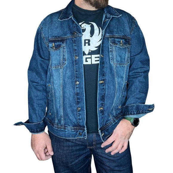 Justin Boots | Jackets & Coats | Justin Boots Tulsa Denim Jacket | Poshmark